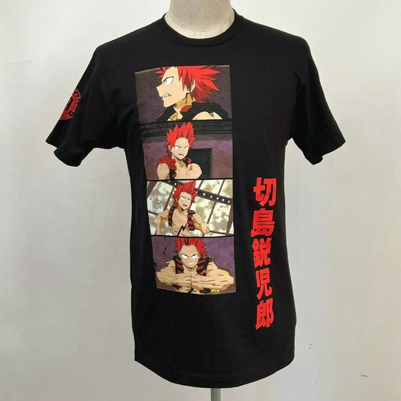 Funimation | Shirts | Funimation Tshirt My Hero Academia Black Red Riot ...